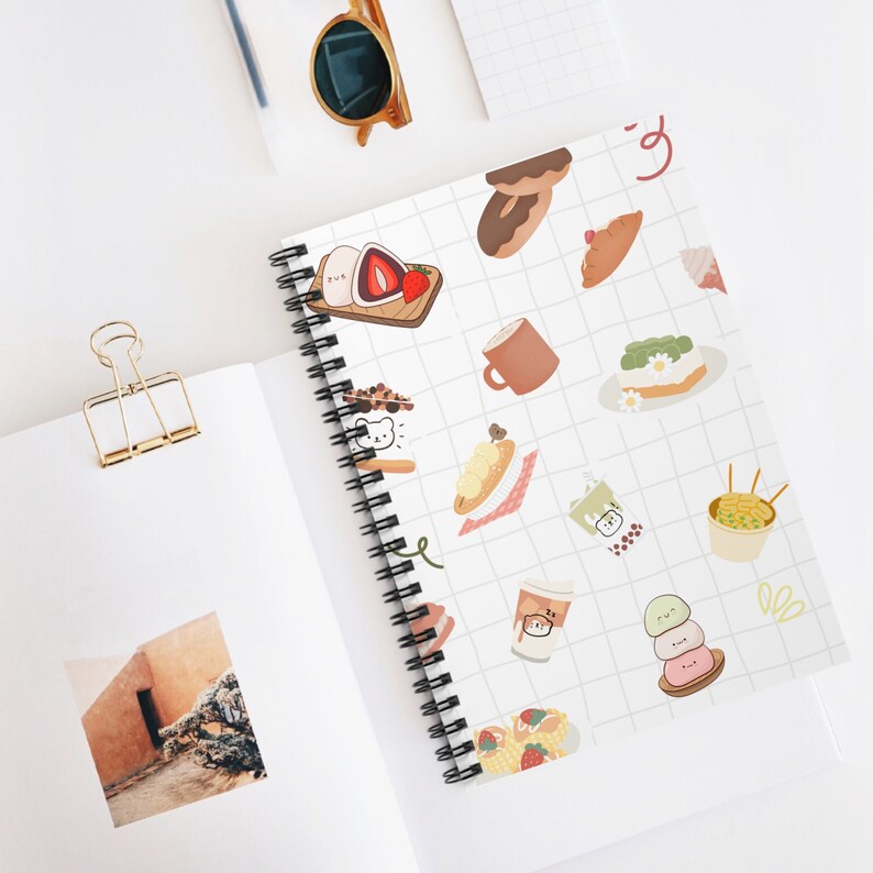 Cute Kawaii Themed Notebook Kawaii Style Accessories Kawaii Inspired ...