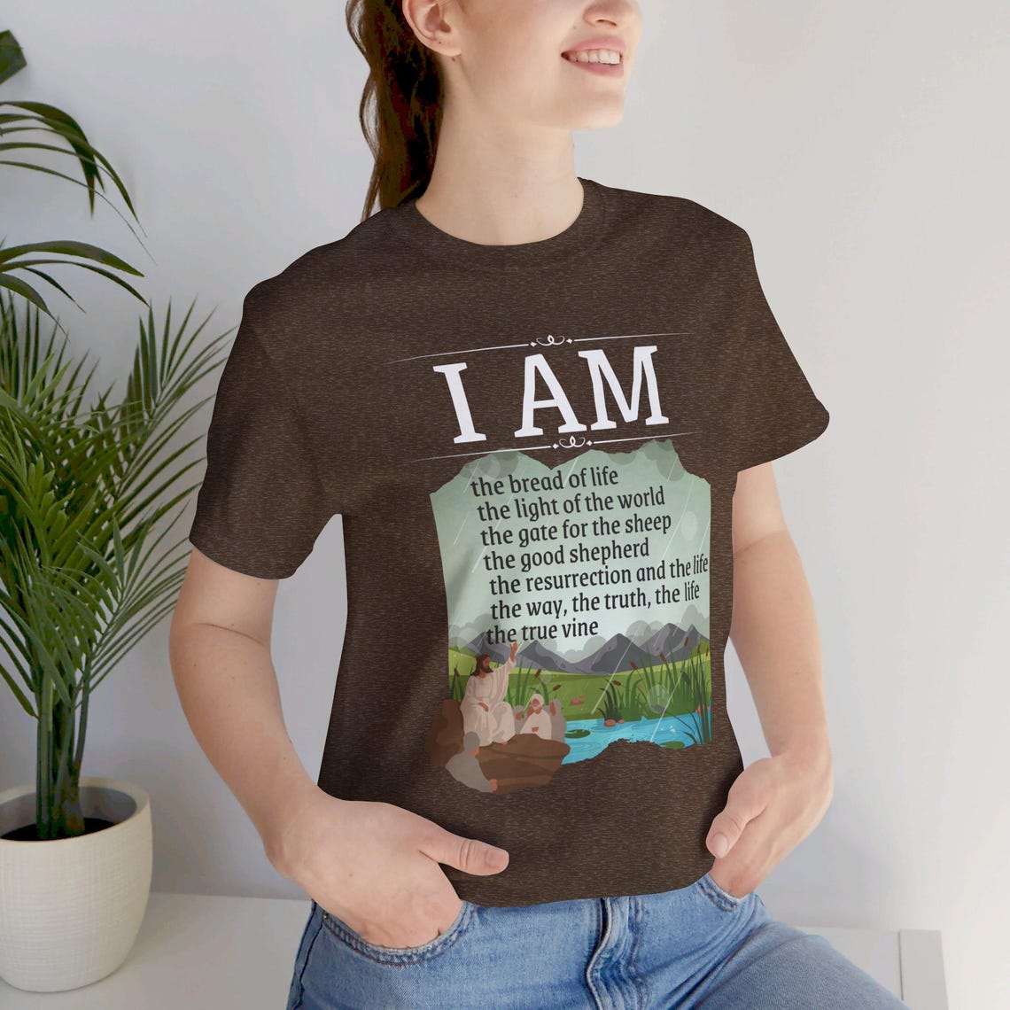 Jesus' I AM Statements Shirt From the Gospel of John Bible Verse ...