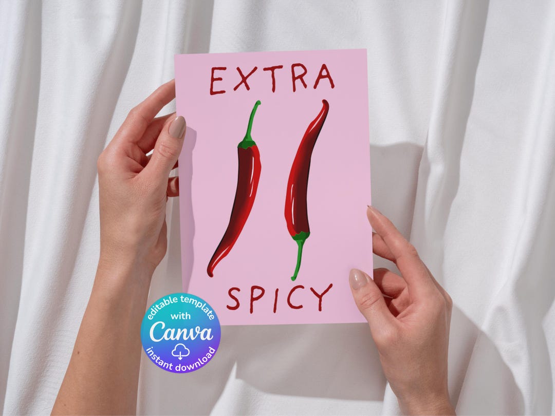Chilli Peppers Printable Walldecor, Print Poster Funky Style, Chili ...