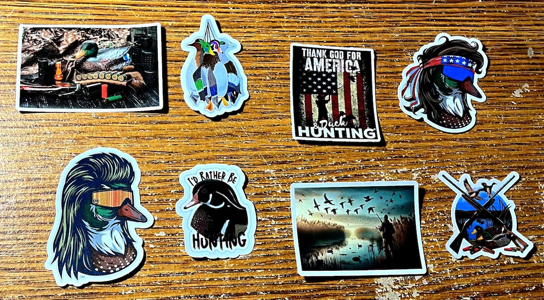 Duck Hunting Sticker Pack 1 - Etsy