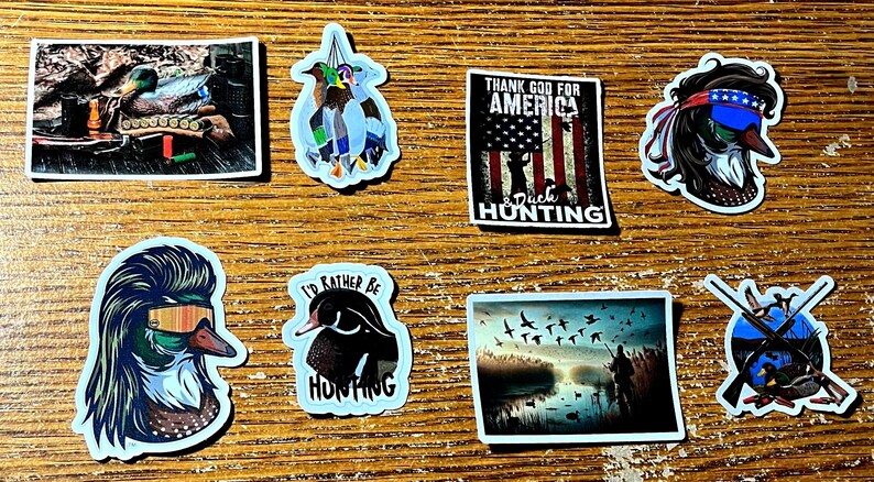 Duck Hunting Sticker Pack 1 - Etsy