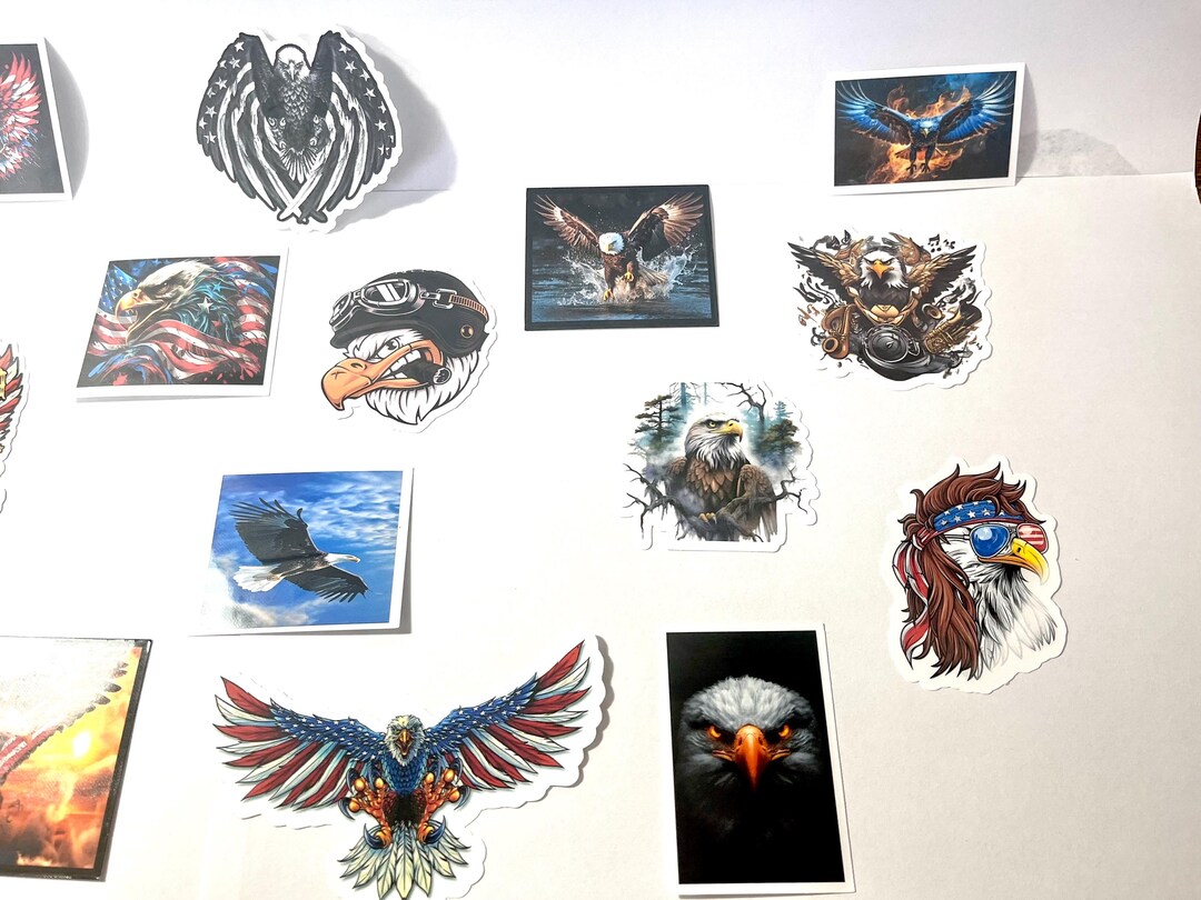 Eagle Sticker Pack - Etsy