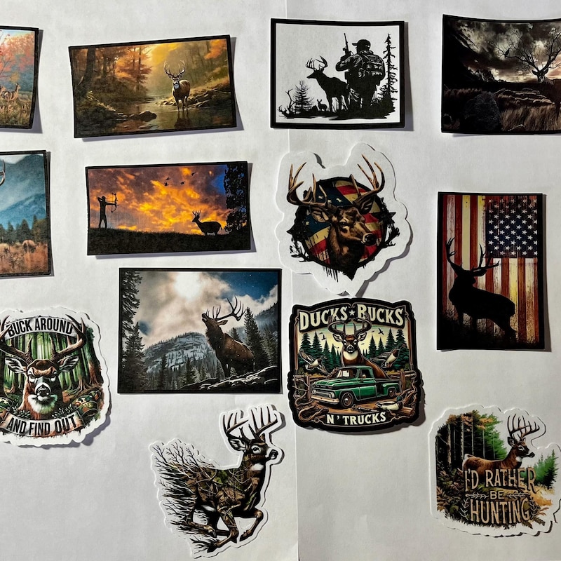 Hunting Sticker - Etsy