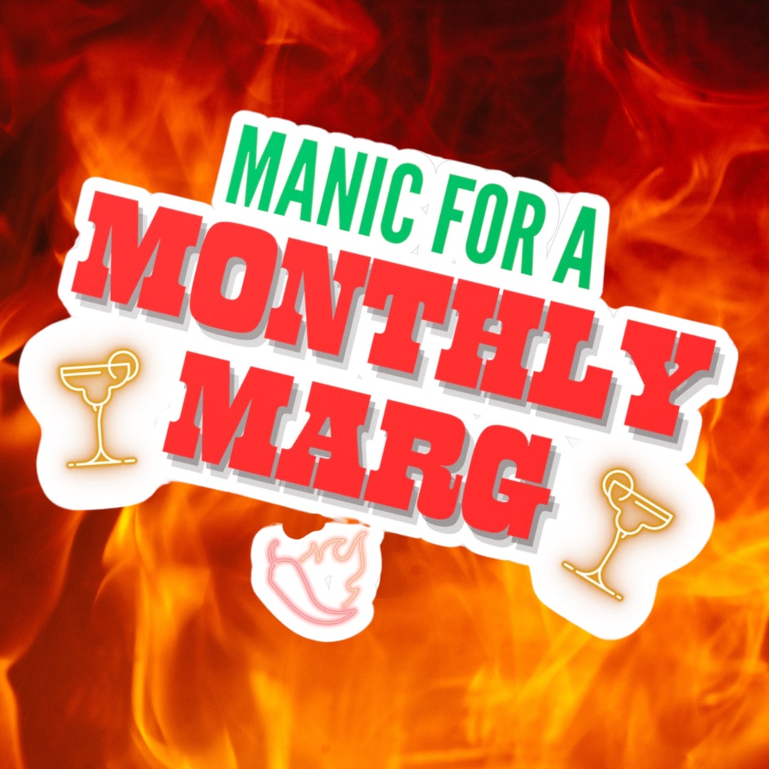 Chili's Restaurant Monthly Marg Sticker Funny Chili's Bar and Grill ...