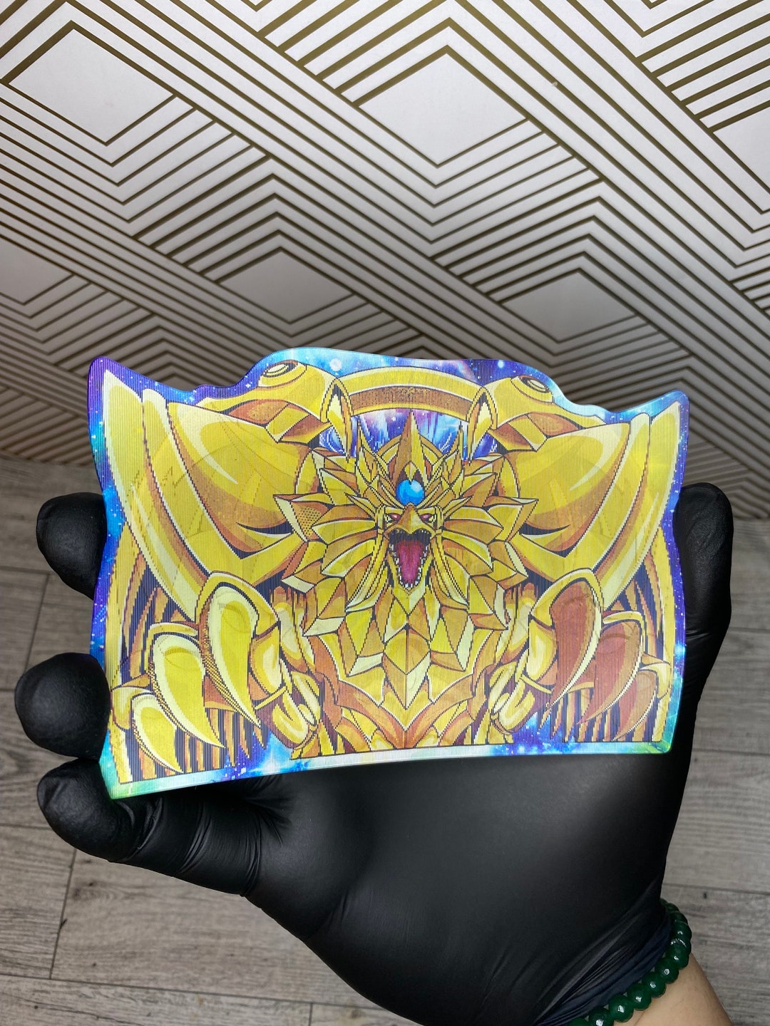 3D Lenticular Anime Sticker Decal Changing Moving Flip Motion Peeker ...