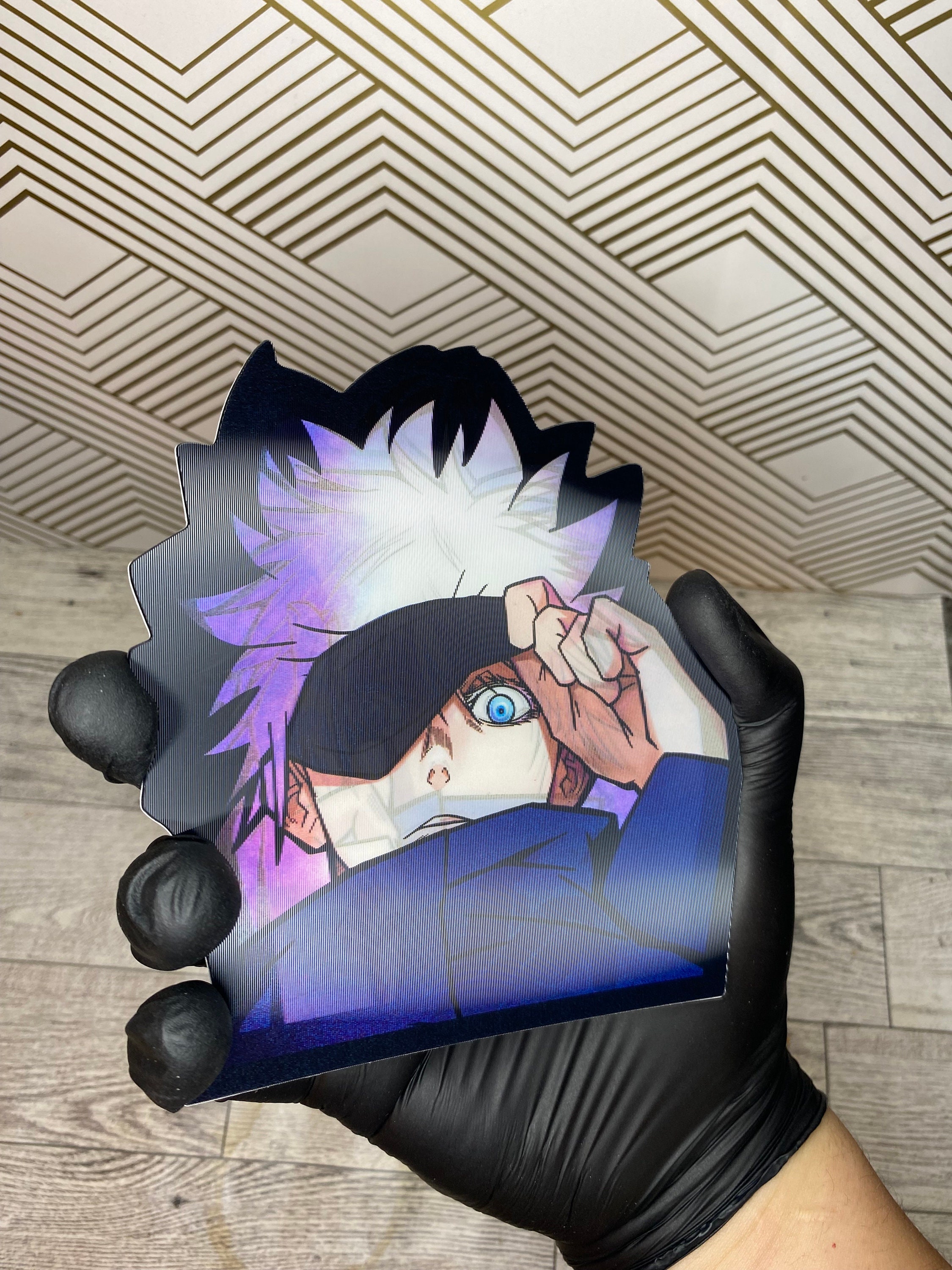 3D Lenticular Anime Sticker Decal Changing Moving Flip Motion - Etsy