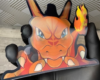 3D Lenticular Anime Sticker Decal Changing Moving Flip Motion Peeker ...