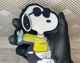 3D Lenticular Anime Sticker Decal Changing Moving Flip Motion Peeker ...