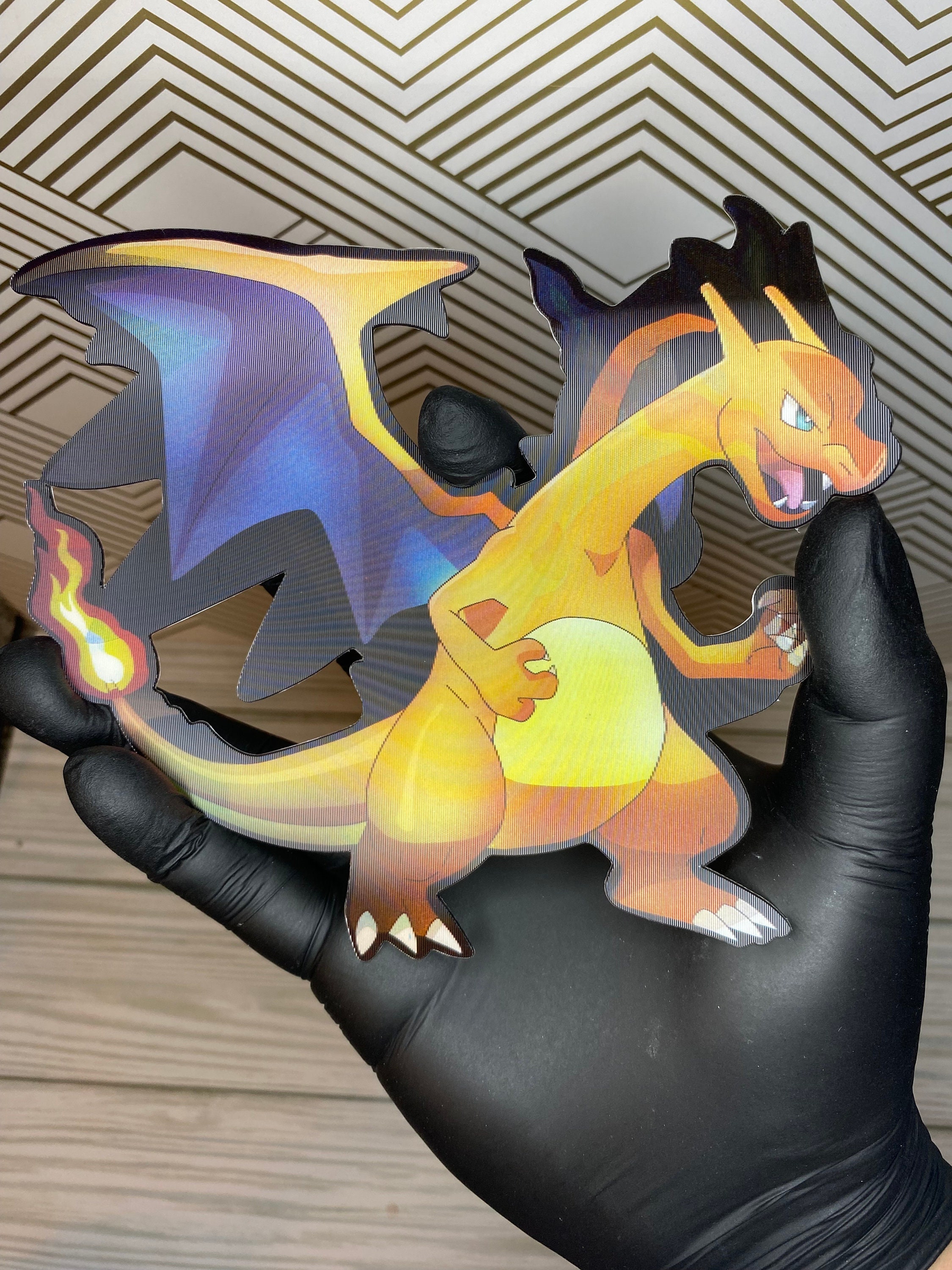 3D Lenticular Anime Sticker Decal Changing Moving Flip Motion - Etsy