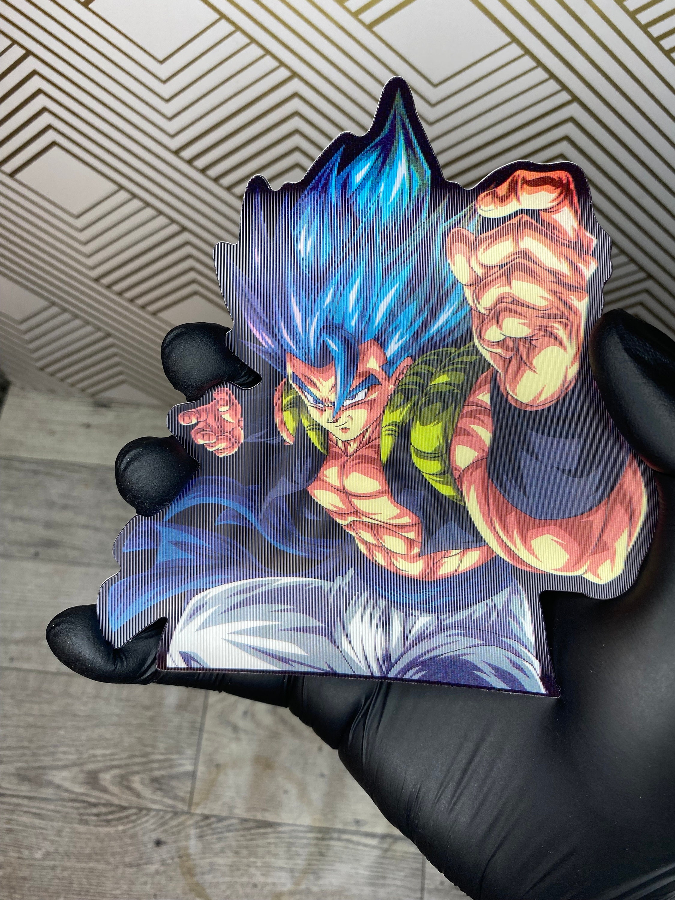 3D Lenticular Anime Sticker Decal Changing Moving Flip Motion - Etsy