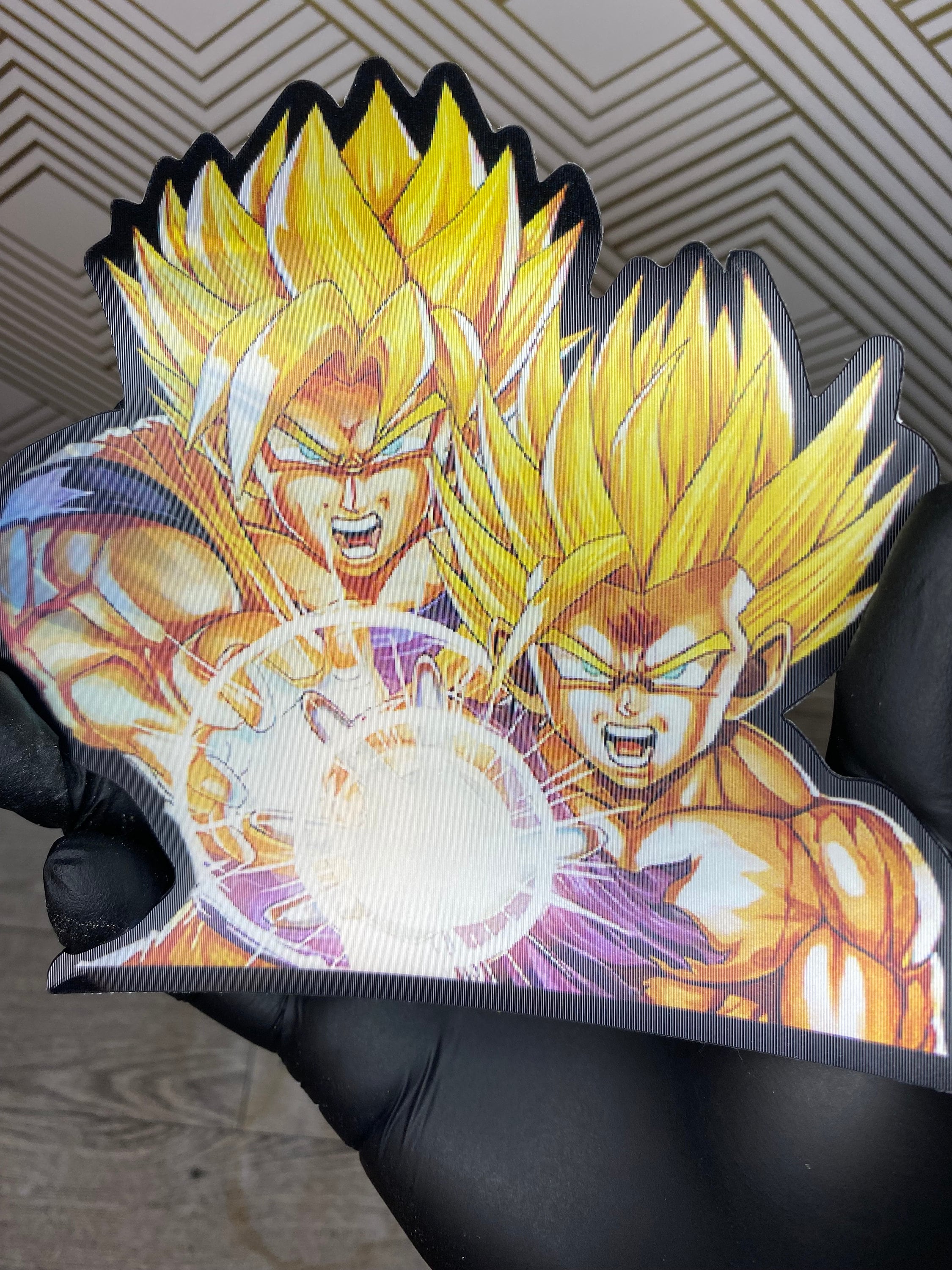3D Lenticular Anime Sticker Decal Changing Moving Flip Motion - Etsy