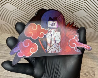 3D Lenticular Anime Sticker Decal Changing Moving Flip Motion Peeker ...