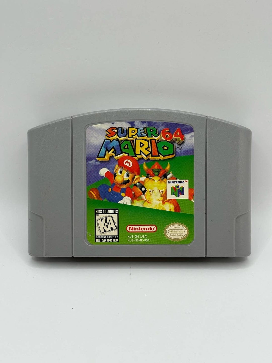 Super Mario 64 Video Game Cartridge Console Card for Nintendo - Etsy