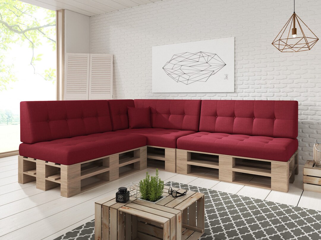 Sunnypillow Pallet Cushion Cold Foam Pallet Pad Pallet Cushion - Etsy