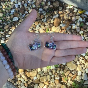 The Amazing Digital Circus/tadc Caine Censor Earrings - Etsy