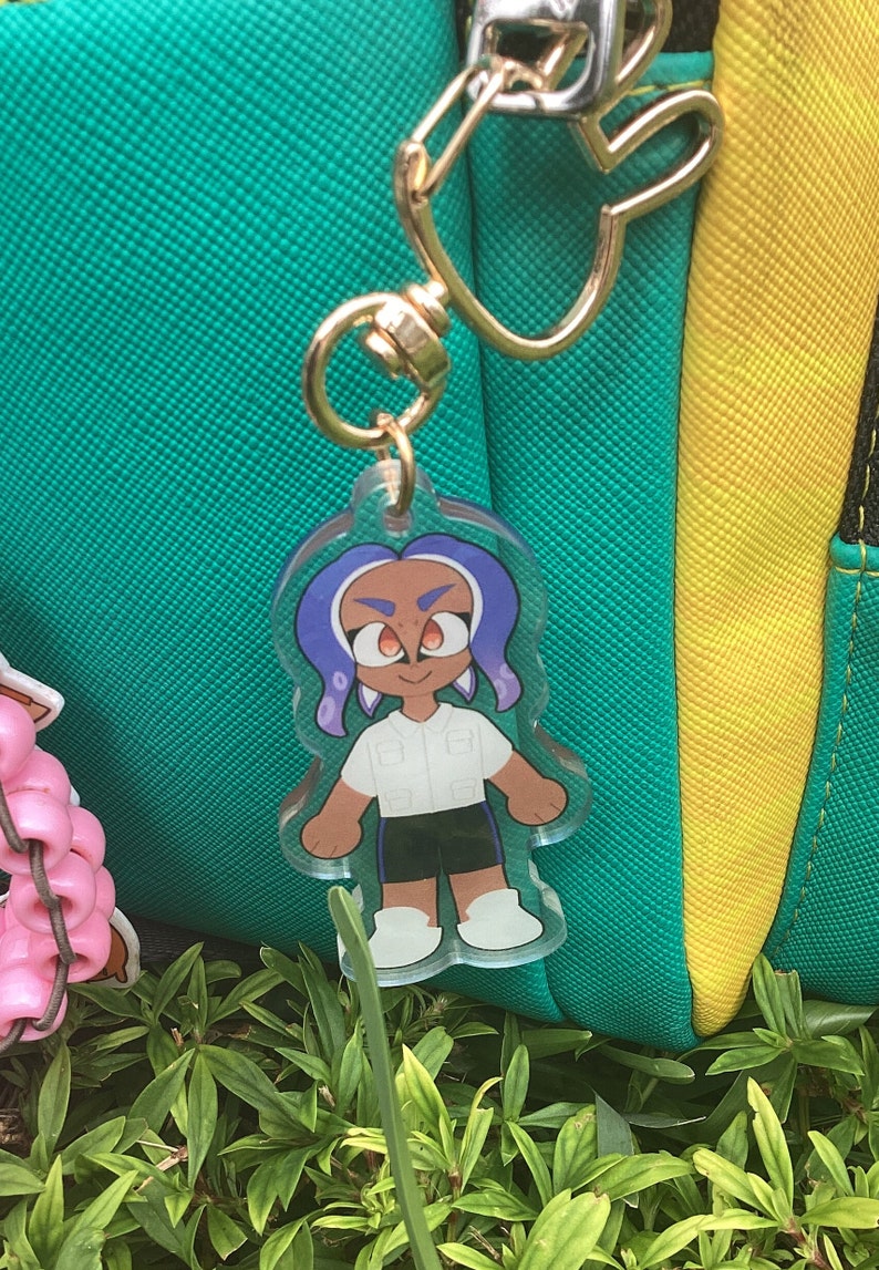 2.5 Splatoon 3 Hiro/ocho Acrylic Keychain - Etsy