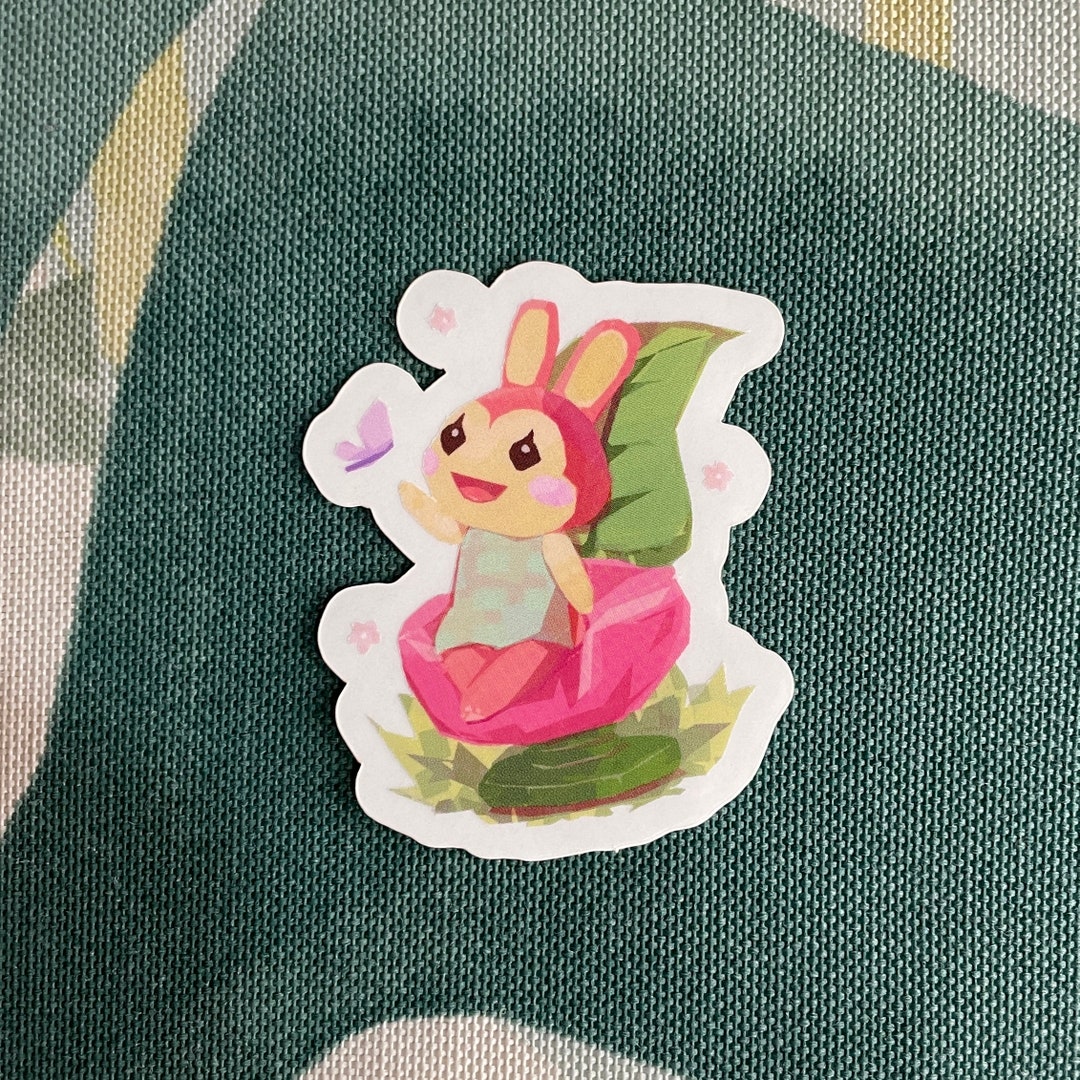 Lillian Animal Crossing Fan Art Sticker - Etsy