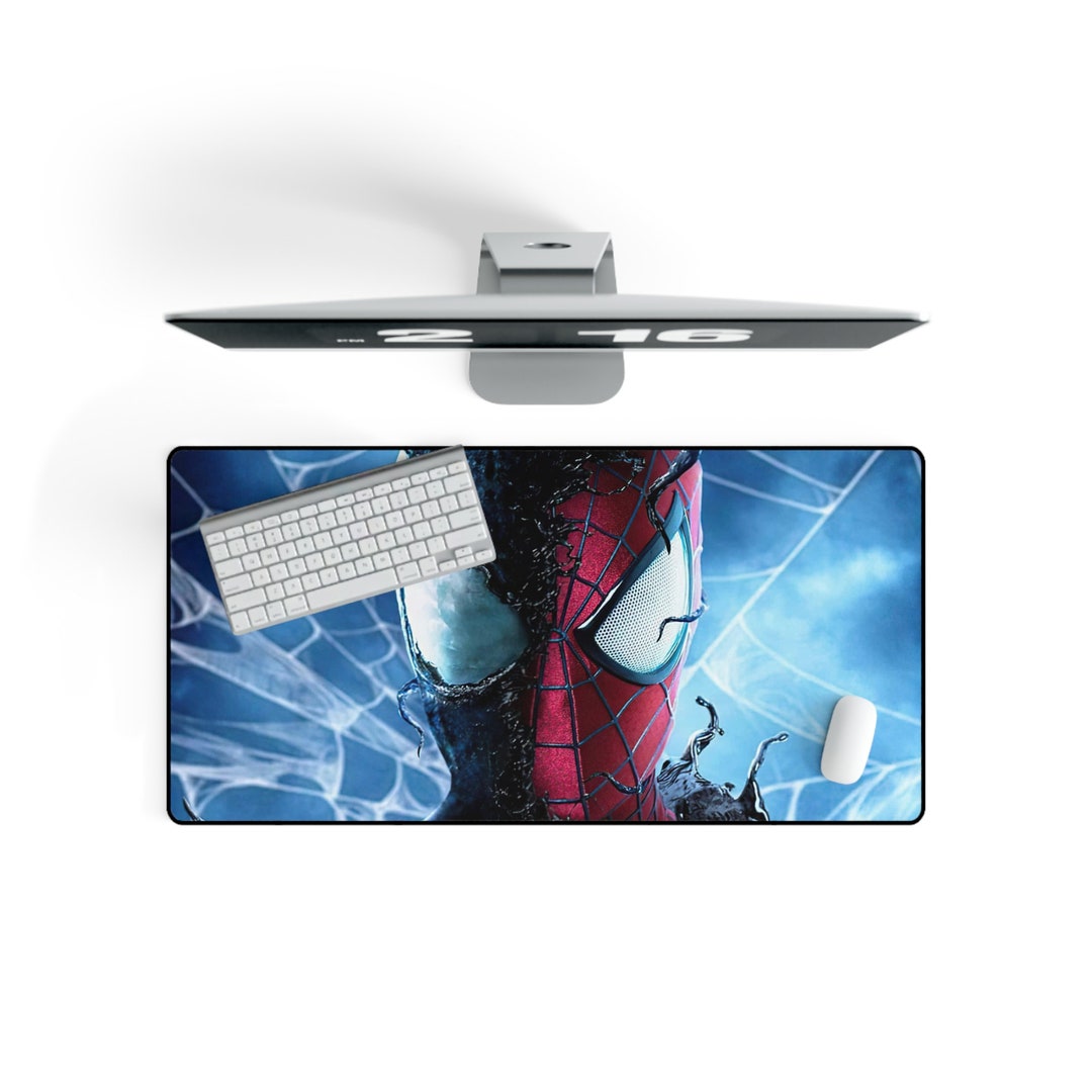 Spider Man Desk Mat Andrew Garfield Symbiote - Etsy
