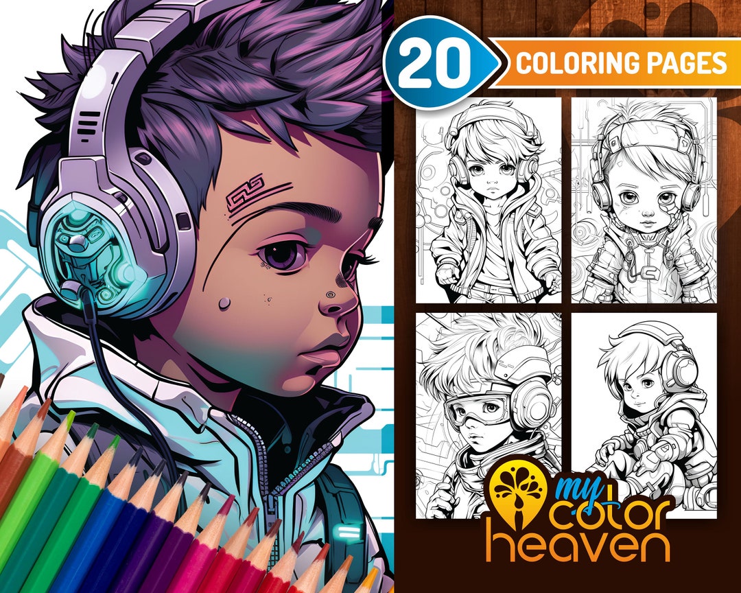 Cyborg Dolls Coloring Pages, Cyborg Coloring Pages, Coloring Pages for ...