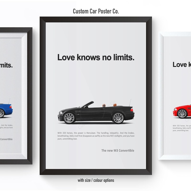 Vintage E46 Poster - Etsy