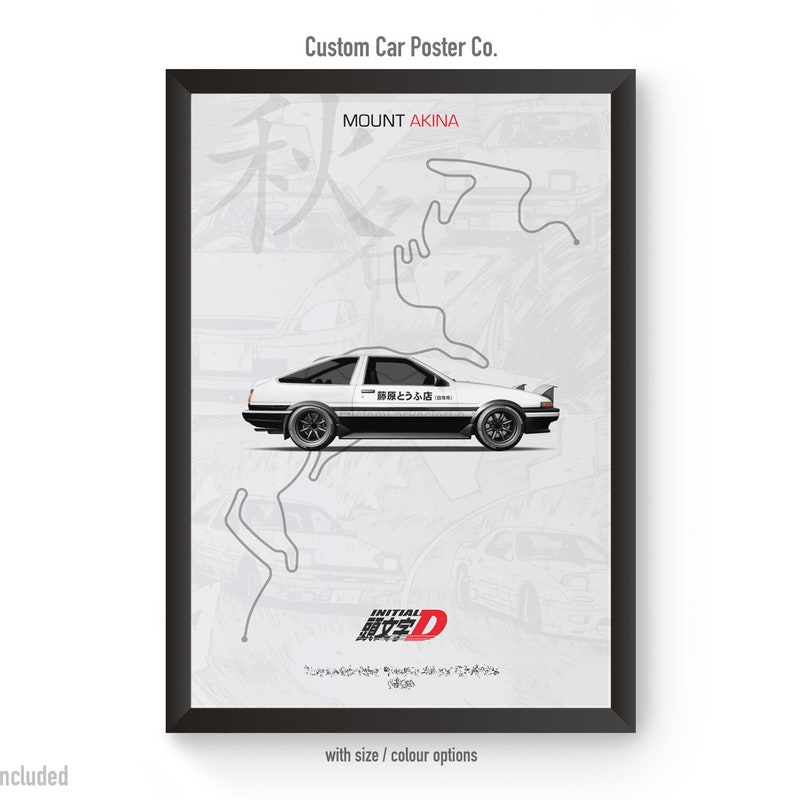 Initial Poster - Etsy