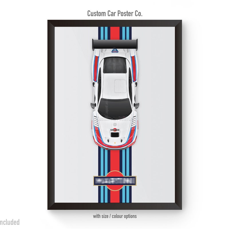Porsche Martini Livery - Etsy