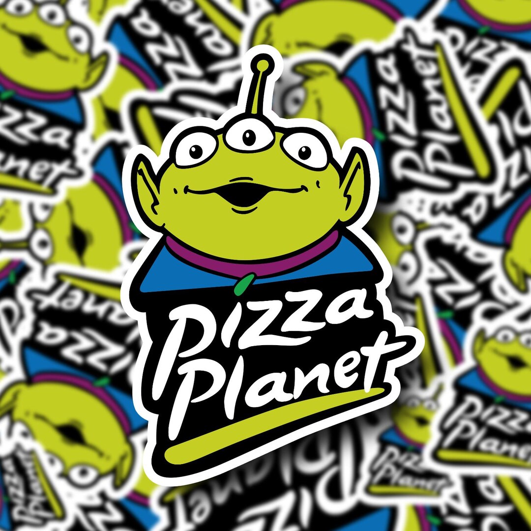 Pizza Planet Sticker Toy Story Sticker - Etsy
