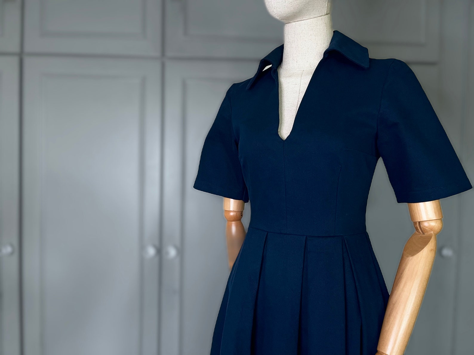 The Tea Time Dress Pdf Sewing Pattern With Tutorial Size 34-52 - Etsy