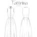The Muse Dress Pdf Sewing Pattern With Tutorial Size 34-48 - Etsy
