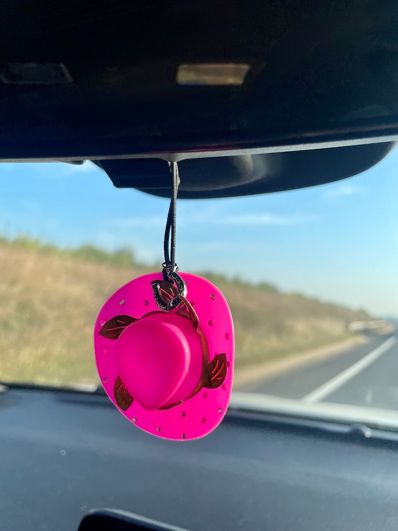 Cowboy Hat Car Charm - Etsy