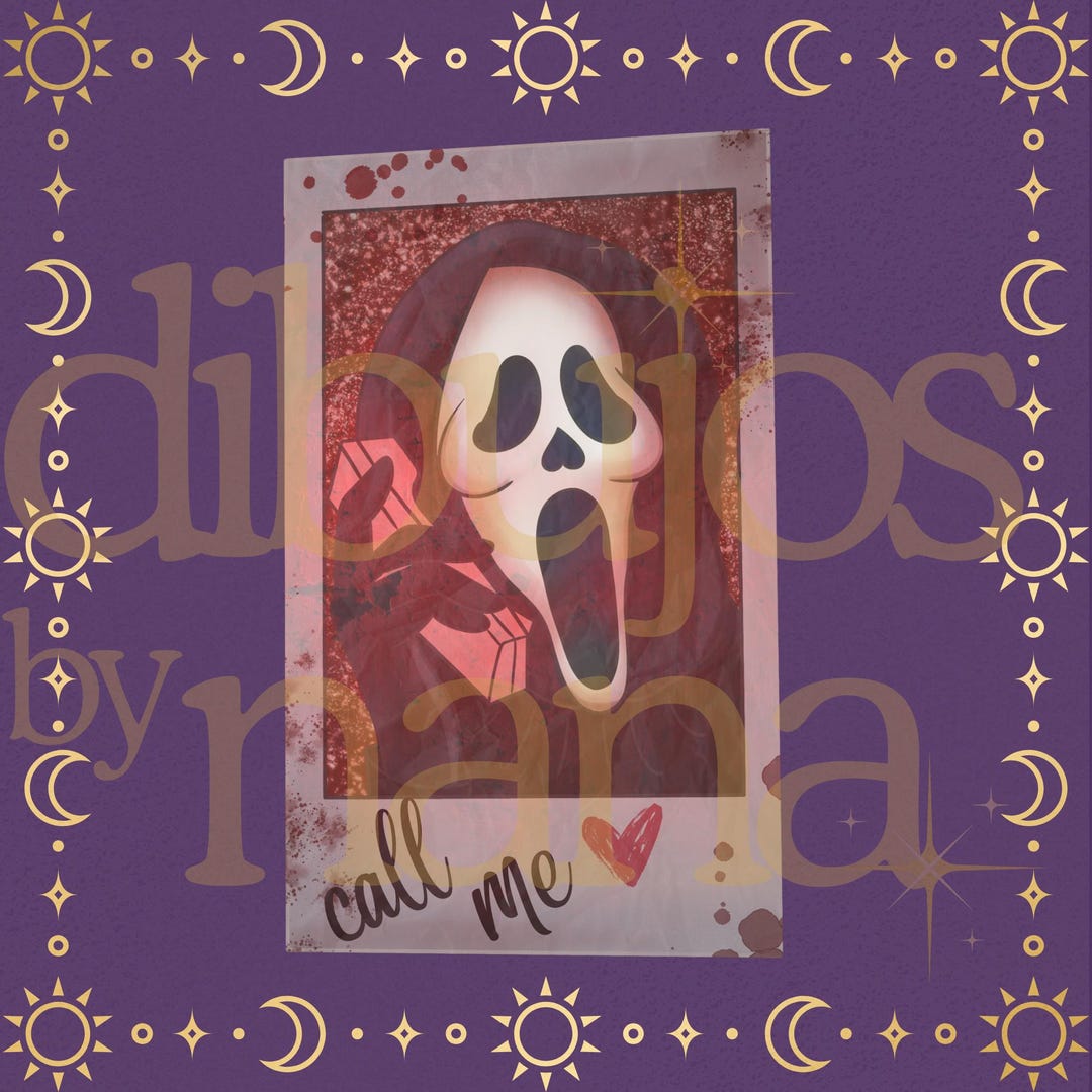 Call Me Ghostface PNG Scream Clipart ghostface Halloween bad Boys PNG ...