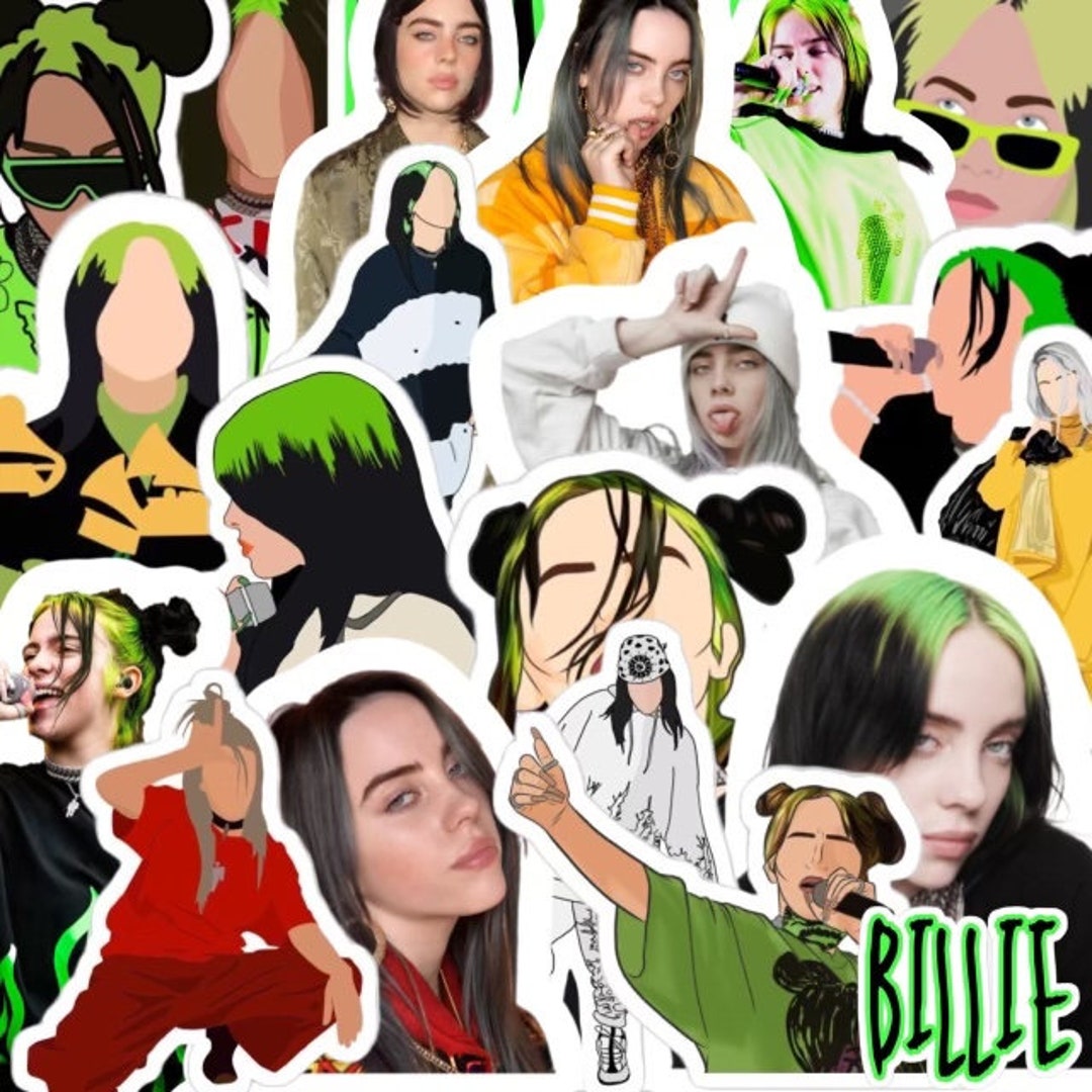Billie Sticker Set 30 Piece Stickers - Etsy