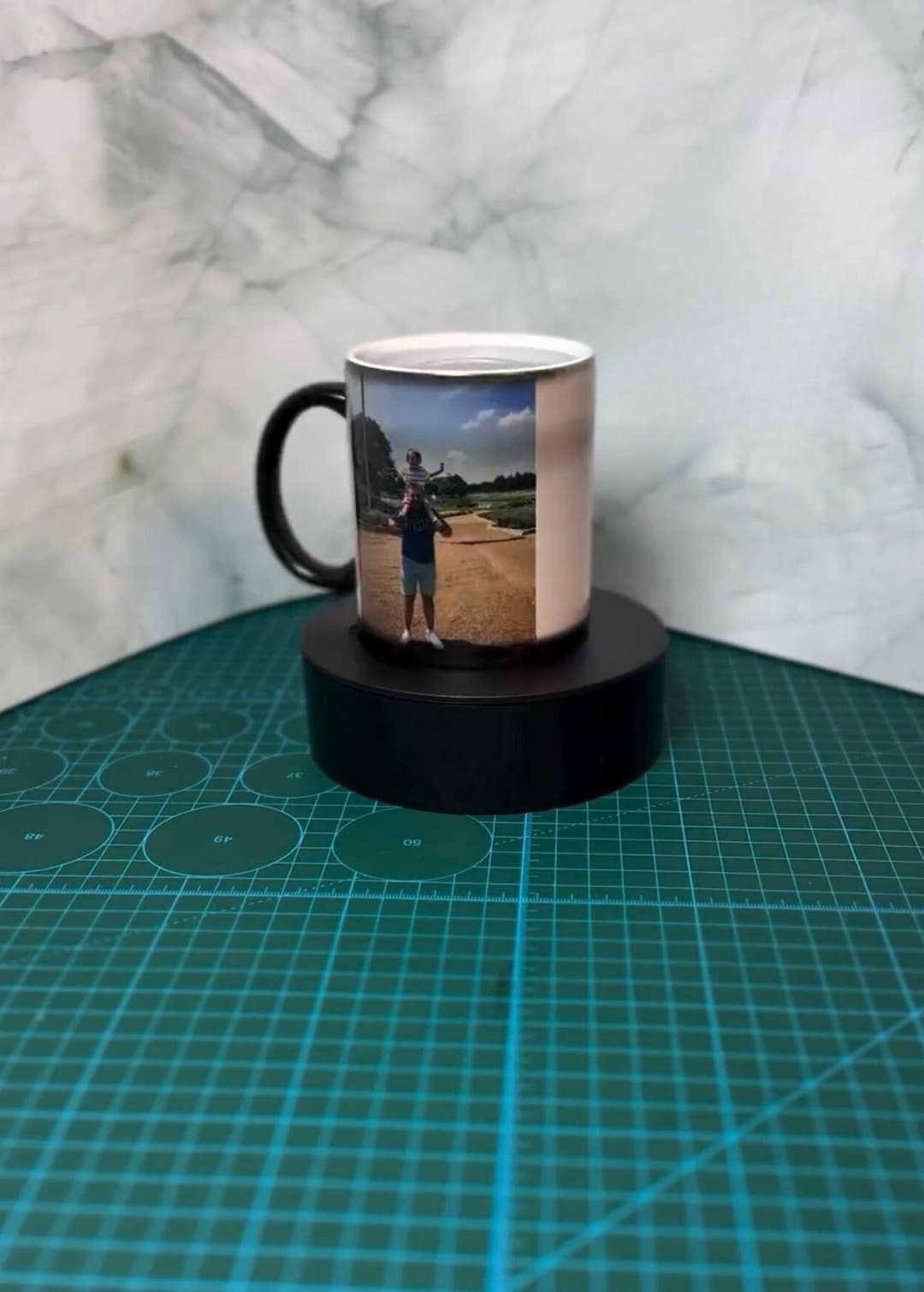 Color Changing Mug /magic Mug /christmas Gifts /picture Disappearing ...