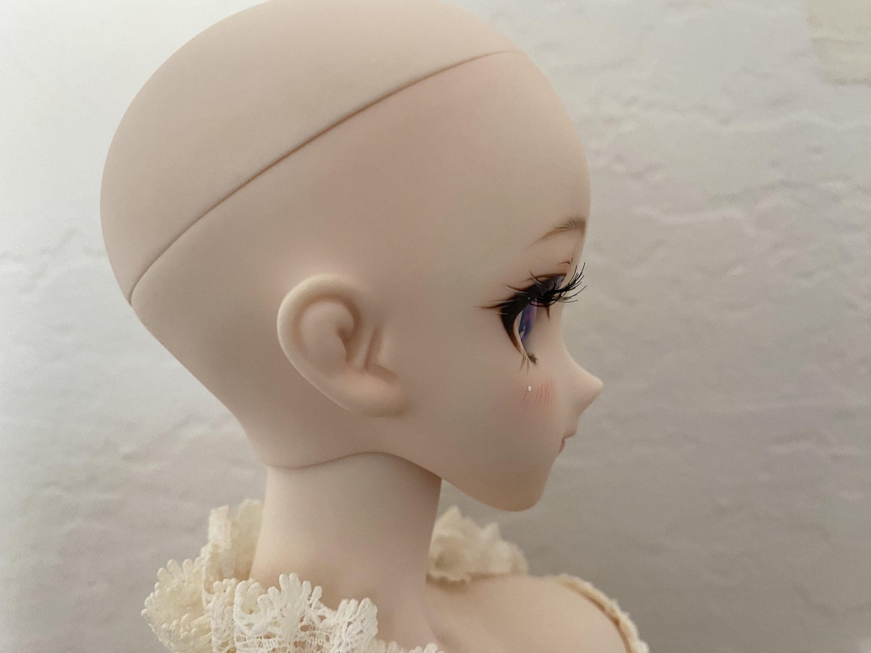 Dollfie Dream DDH-09 Custom Head With Eyes Semi-white Sw Skin MDD DD - Etsy