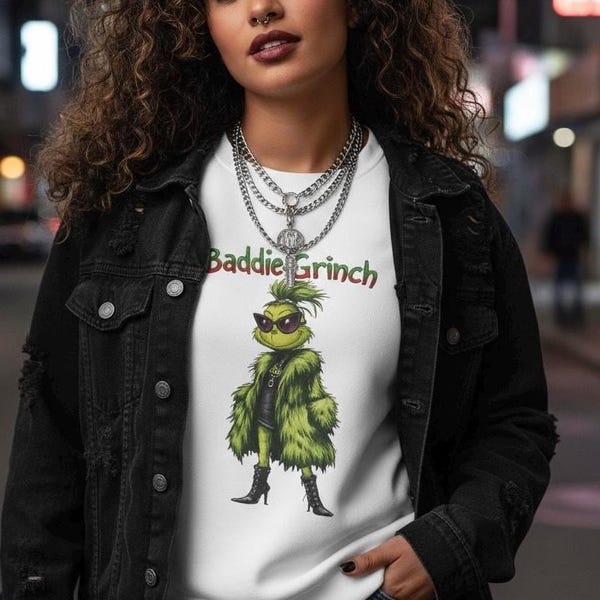 Baddie Grinch - Etsy