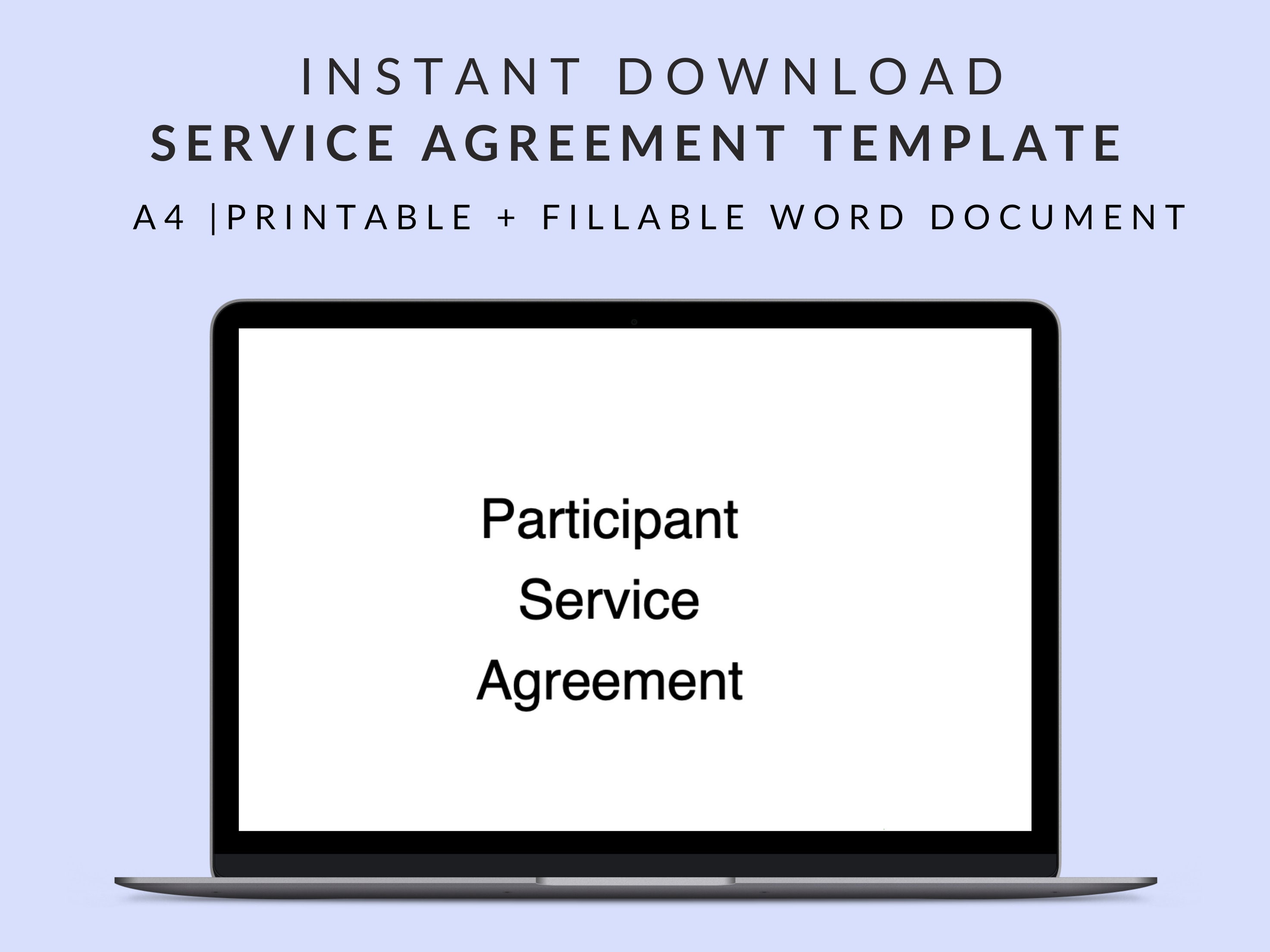 NDIS Service Agreement Template - Etsy Australia