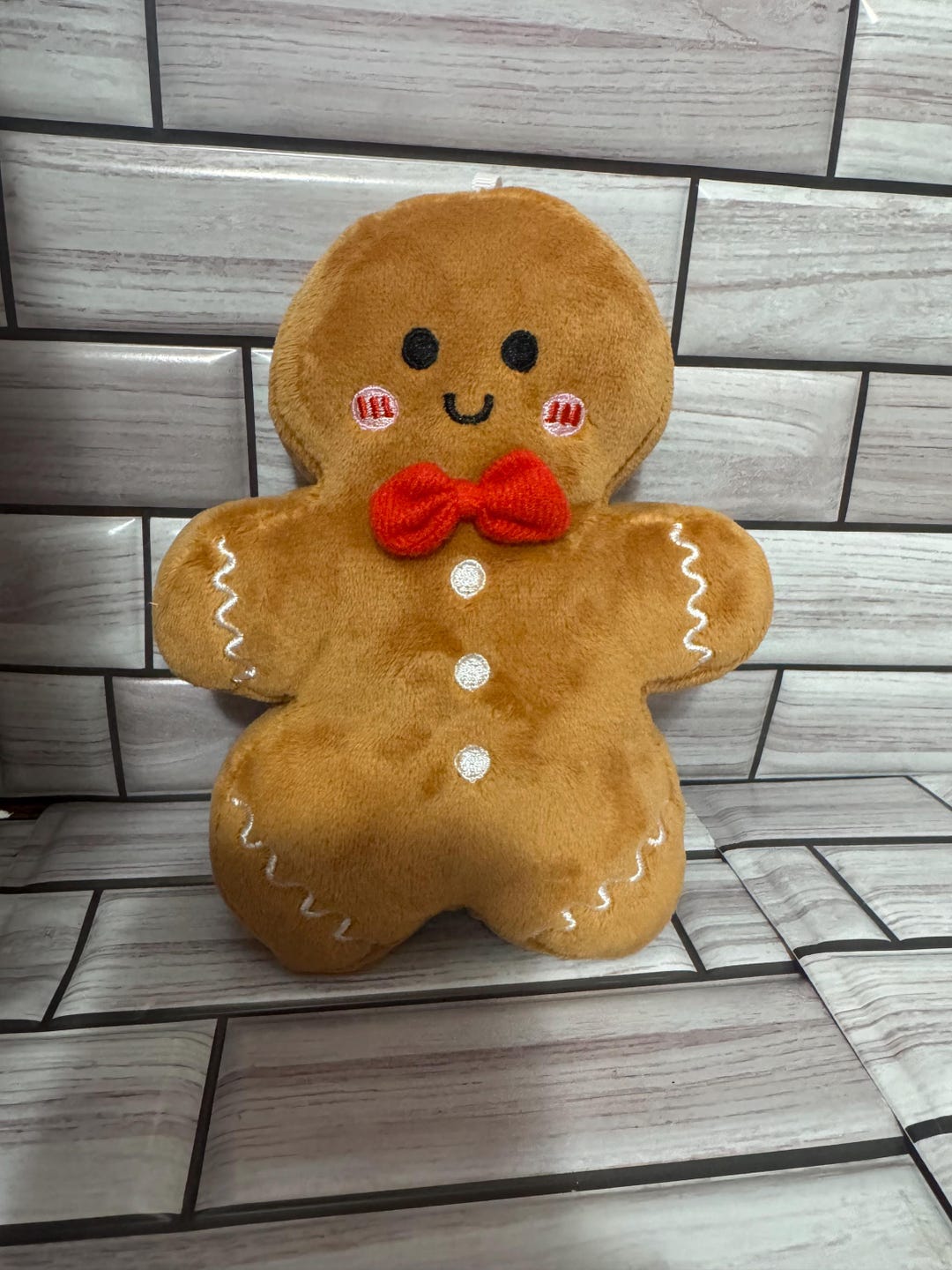 Personalized Gingerbread Men Stuffie - Etsy