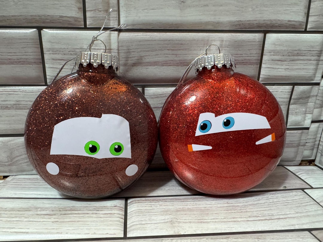 Personalized Cars Christmas Ornaments - Etsy