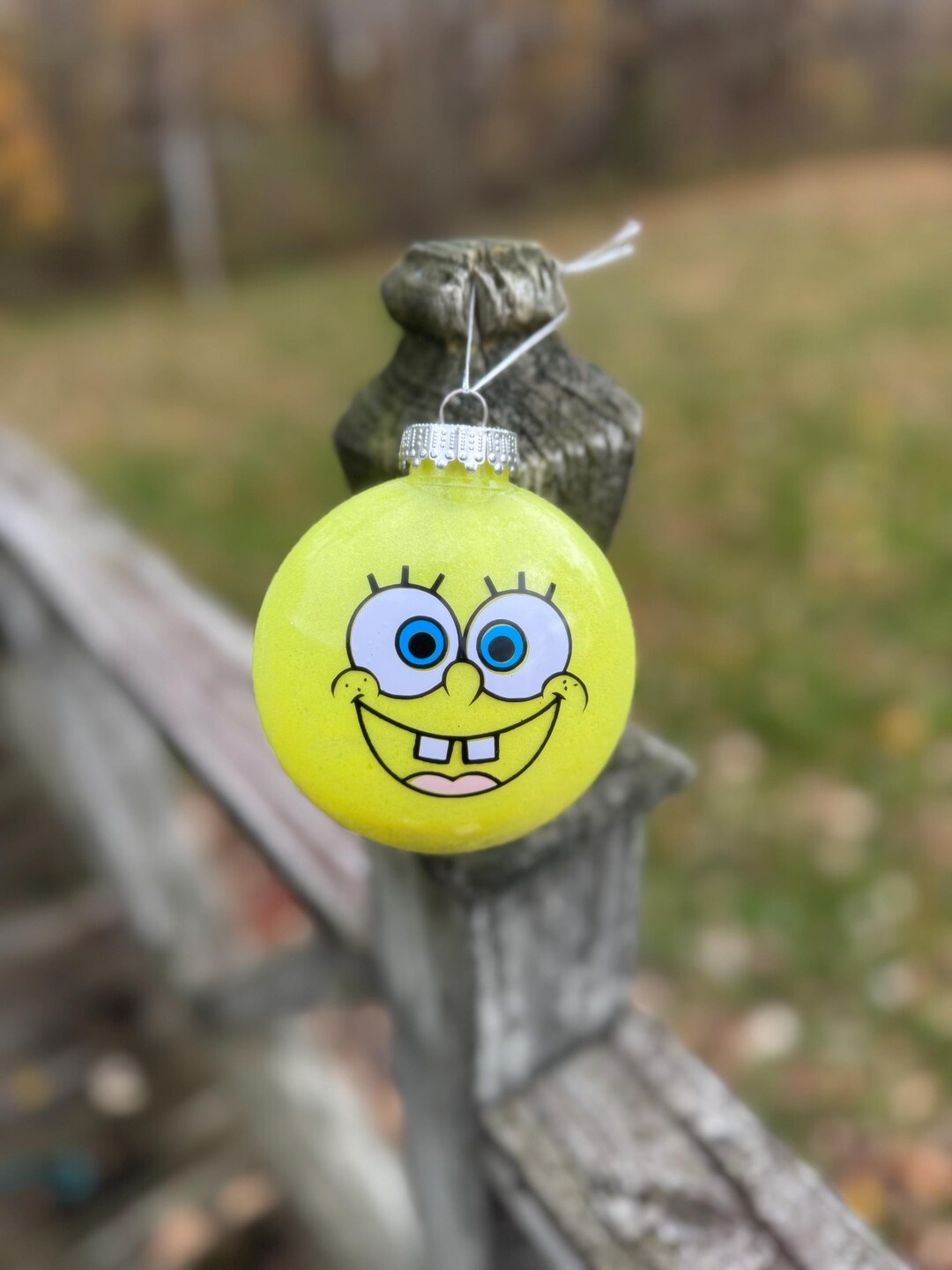 Personalized Spongebob Christmas Ornament - Etsy