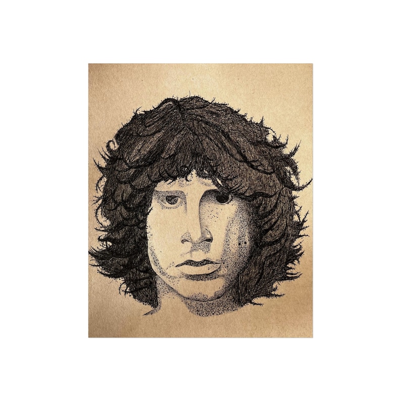 Jim Morrison (print) - Etsy