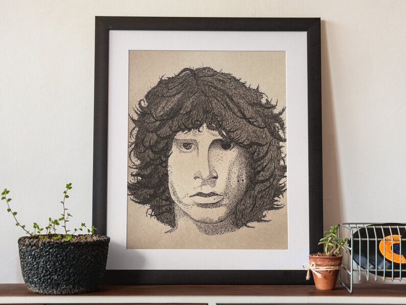Jim Morrison (print) - Etsy