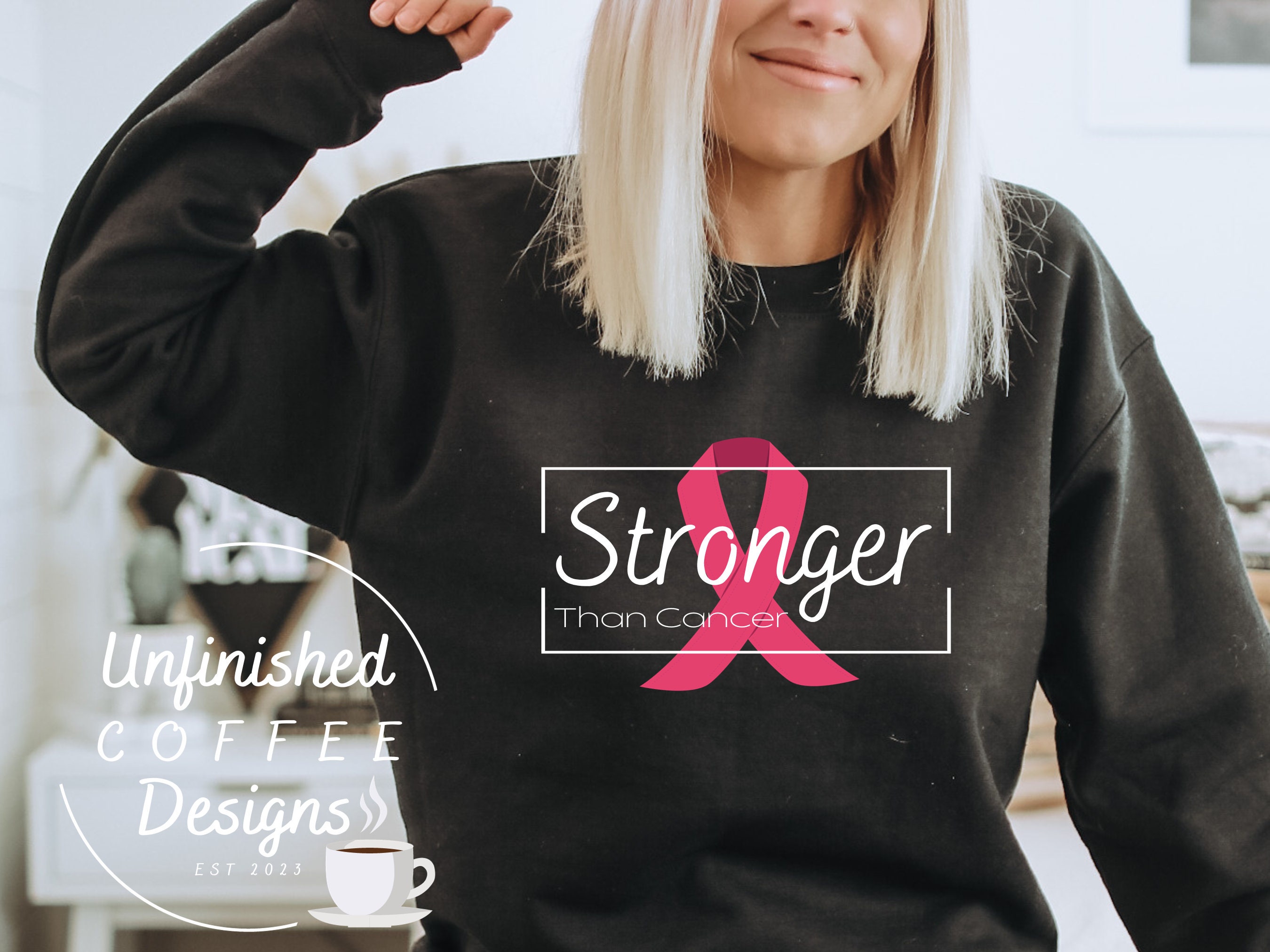 Stronger Than Cancer Svg Cancer Cancer Sucks Svg Breast Cancer Svg ...