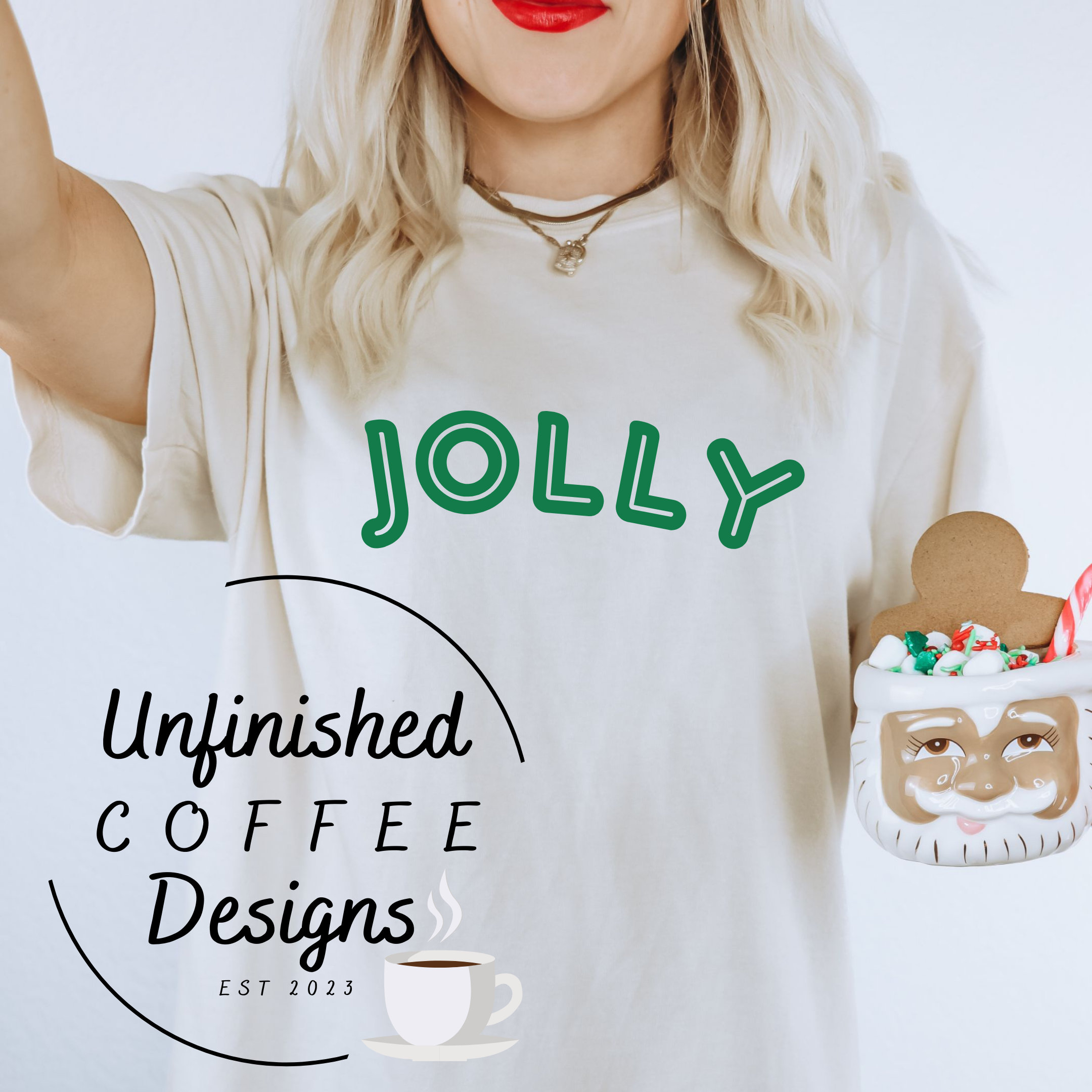 Jolly Svg Jolly Png Jolly Vibes Svg Christmas Vibes Svg - Etsy