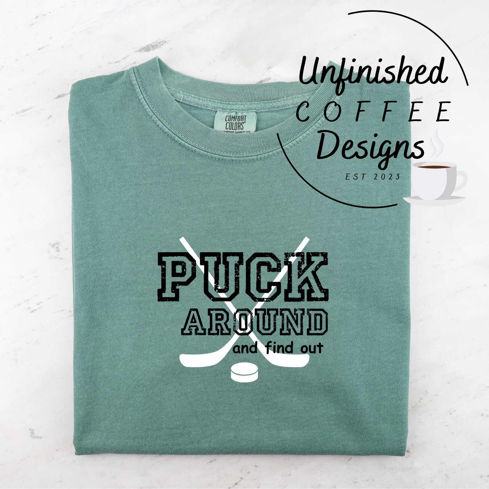 Puck Around and Find Out SVG PNG, Hockey Svg, Hockey Mom Svg, Hockey ...