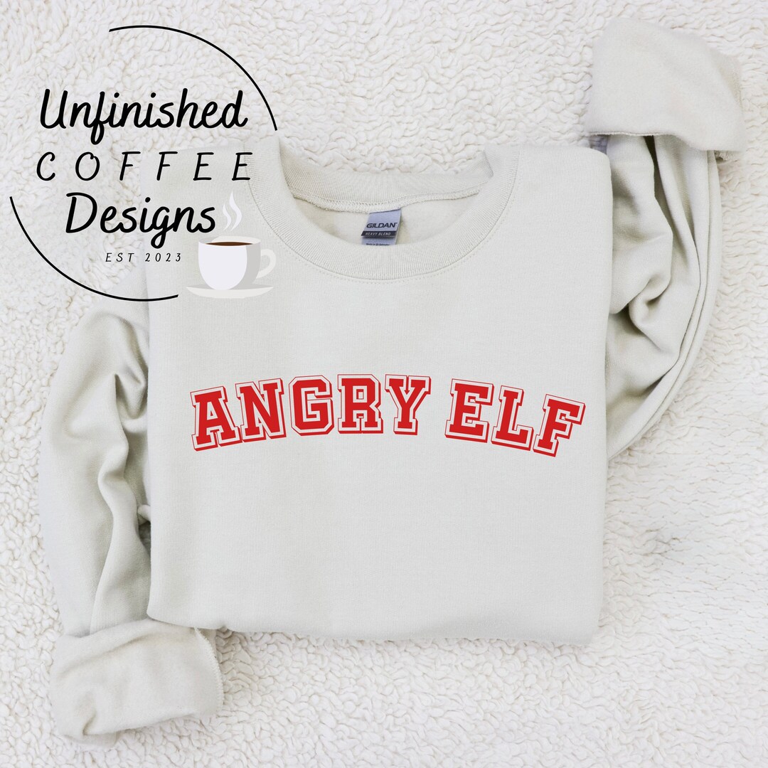 Angry Elf Svg Christmas Svg Holiday Svg Elf Movie Svg Merry Christmas ...