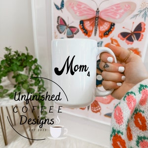 Mom of 4 SVG PNG, Mom 4 Svg, Mom Life Svg, Mom Svg, Mama Svg ...