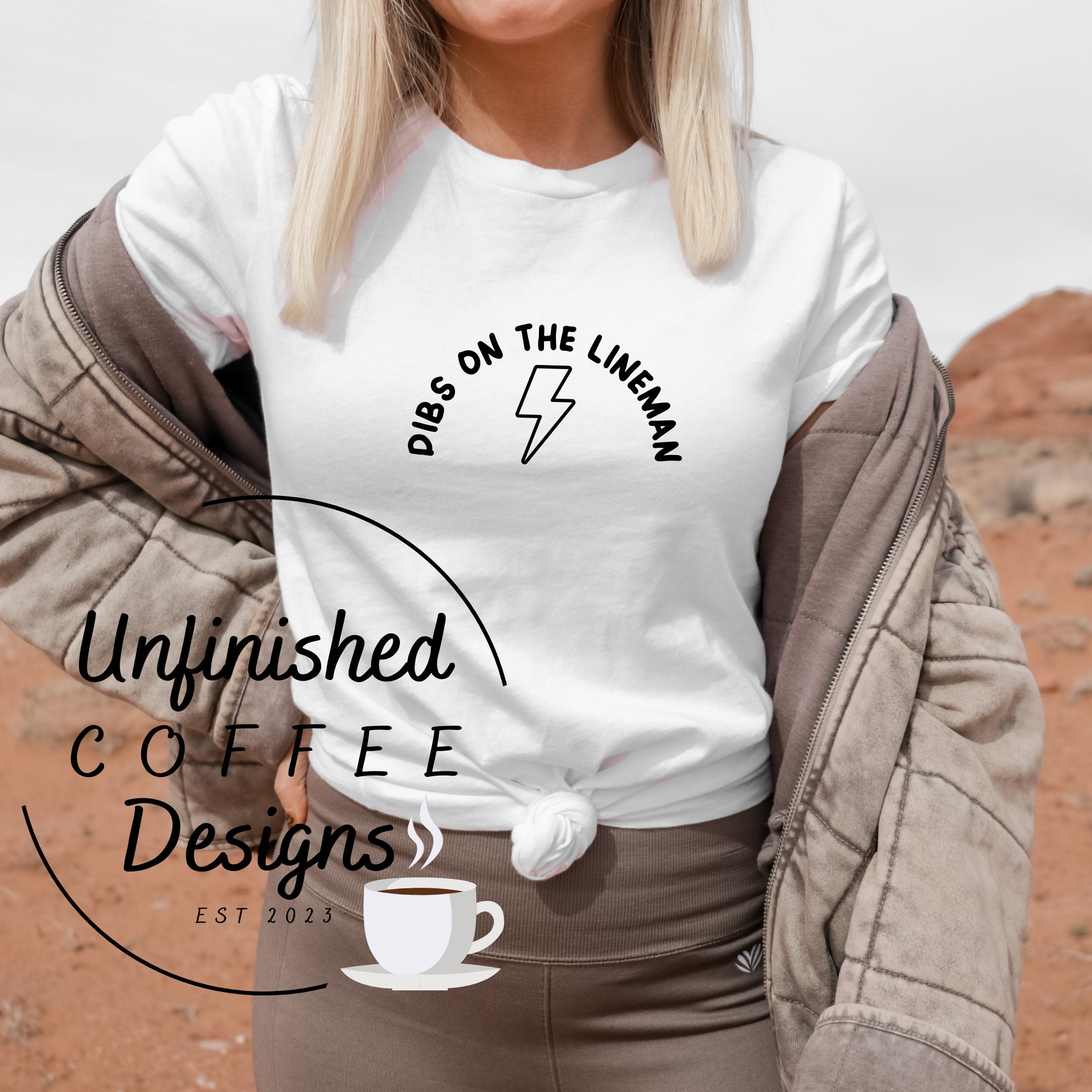 DIBS on the Lineman SVG PNG, Lightning Bolt Svg, Linewife Svg, Lineman ...