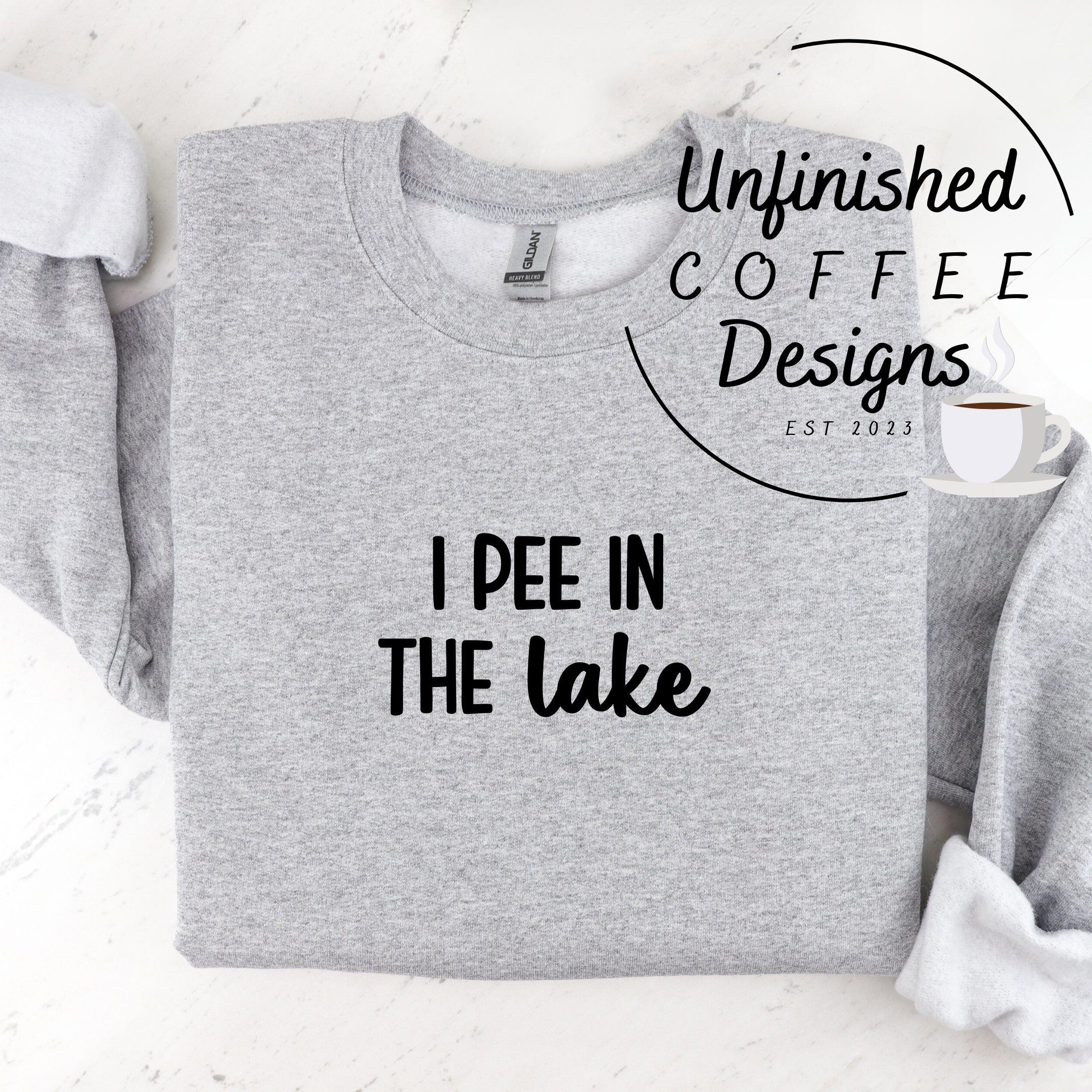 I Pee in the Lake SVG, Lake Life Design (digital Download) - Etsy