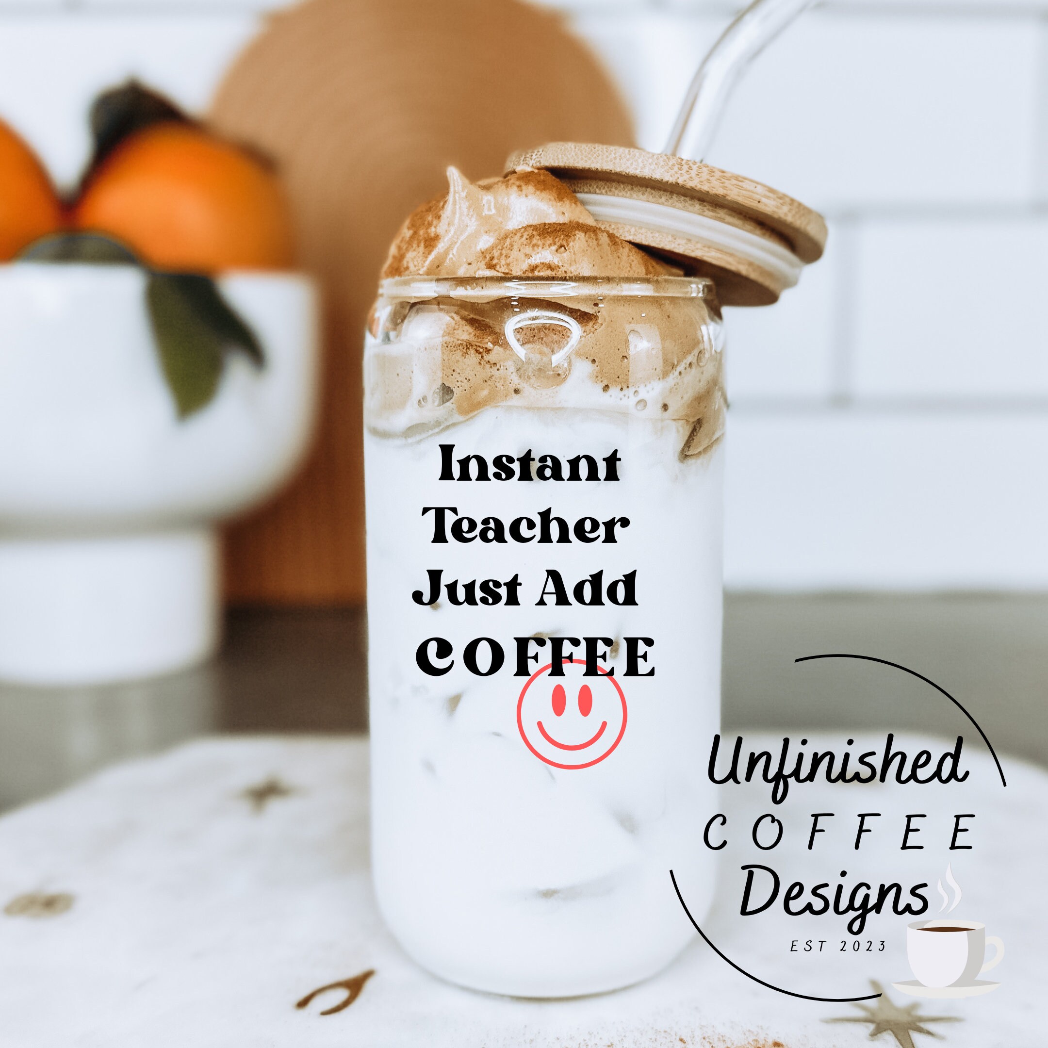 Instant Teacher Just Add Coffee Svg Png Teacher Svg Track to School Svg ...