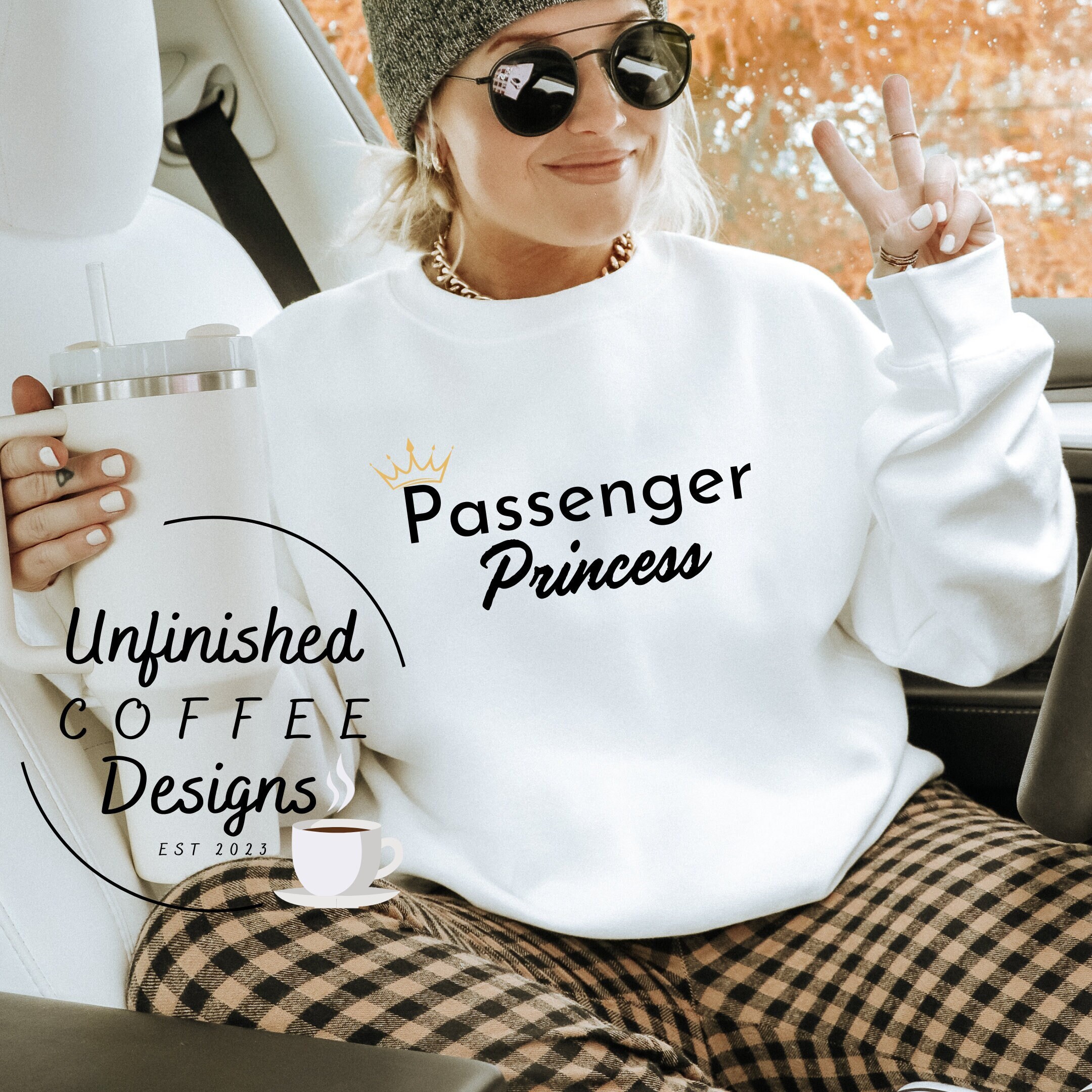 Passenger Princess SVG PNG, Spoiled Wife, Crown Clip Art (digital ...